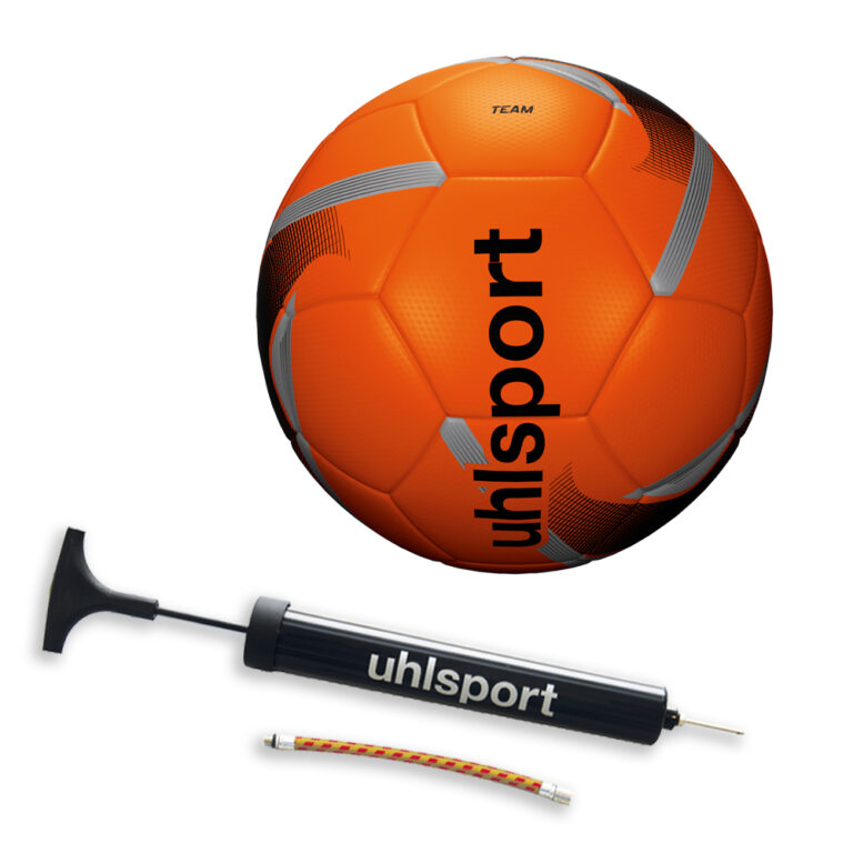 Uhlsport Team Bal maat 5 + Gratis Uhlsport Balpomp - Keepershandschoenen