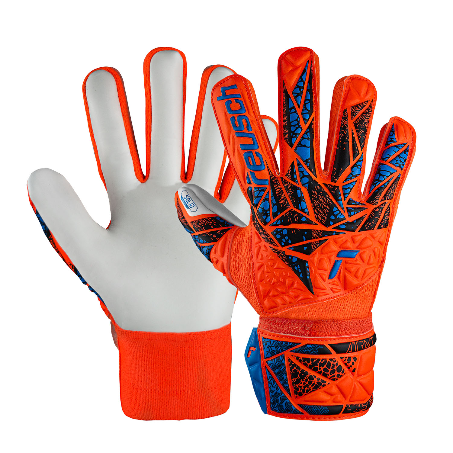 Reusch Attrakt Starter Finger Support Junior - Keepershandschoenen