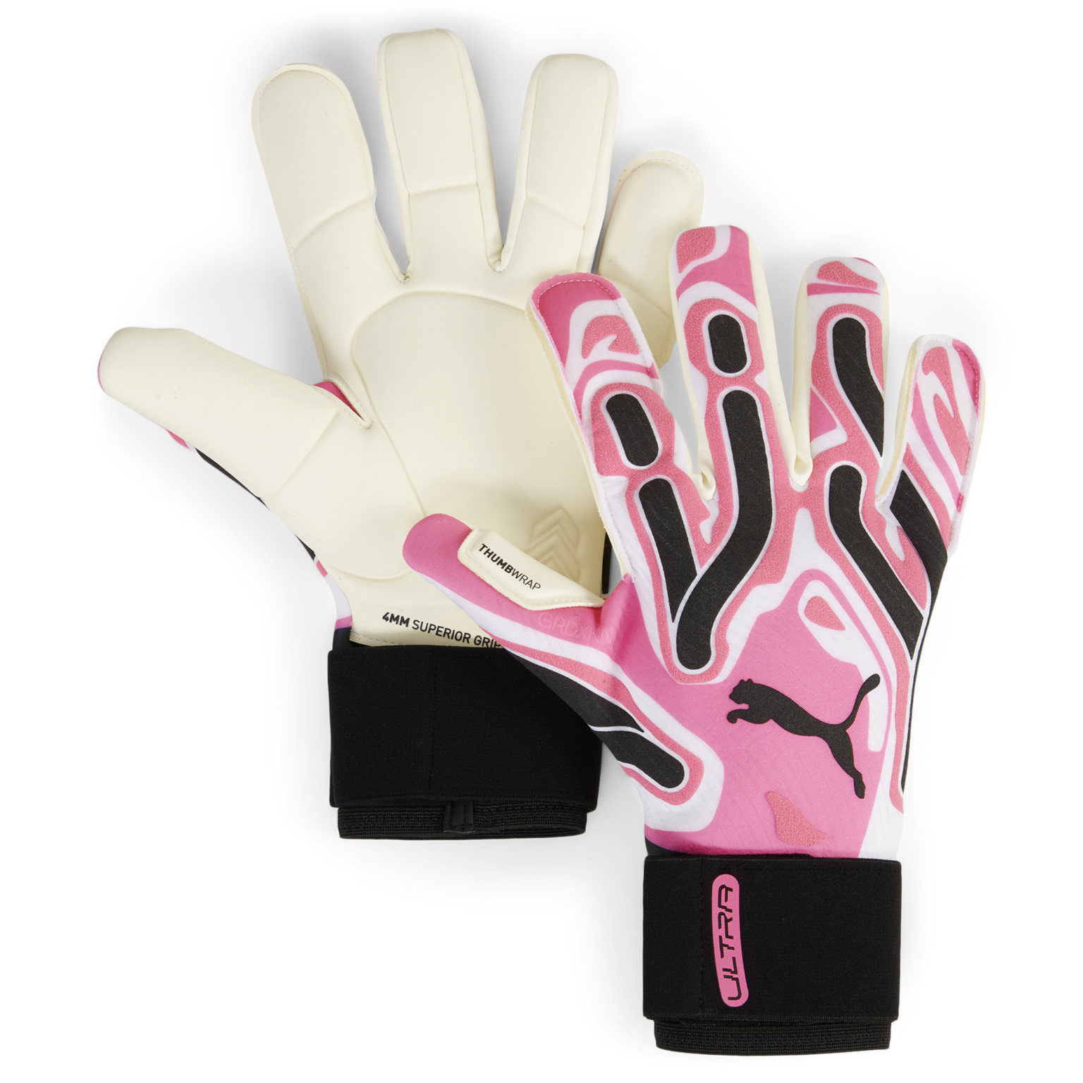 Puma Ultra Ultimate Hybrid Poison Pink-White - Keepershandschoenen