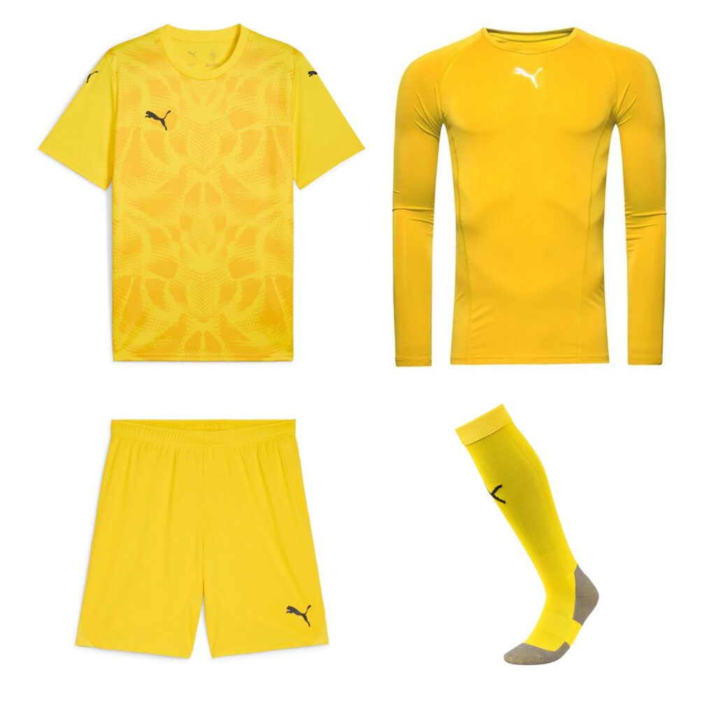 Puma Team Ultimate Keeperstenue Yellow - Keepershandschoenen